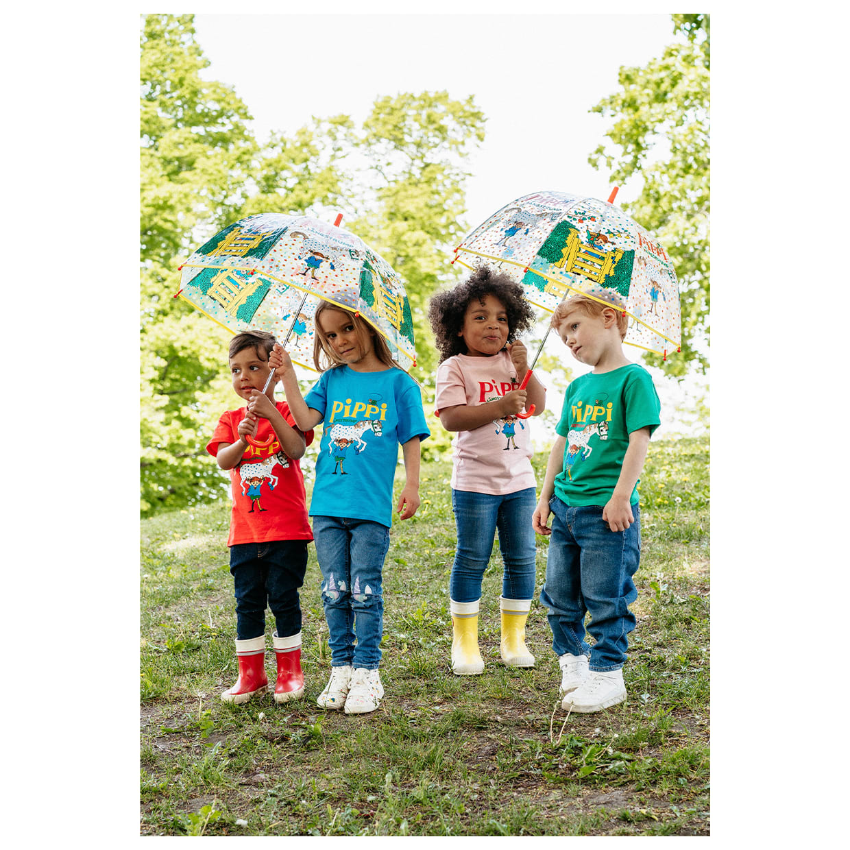 Pippi Longstocking Pippi Classic T-Shirt Green | Martinex Pippi Longstocking Pippi Classic T-Shirt Green | Martinex